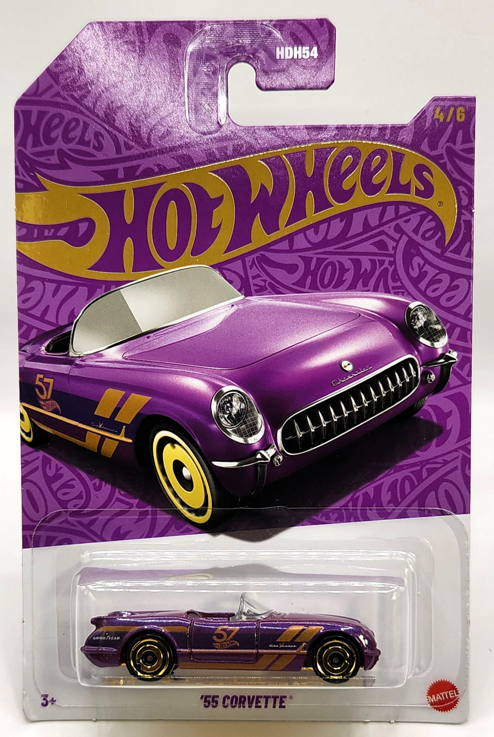 2025 Hot Wheels '55 Corvette 1:64 - 4/6 – American Heartland Merchandise