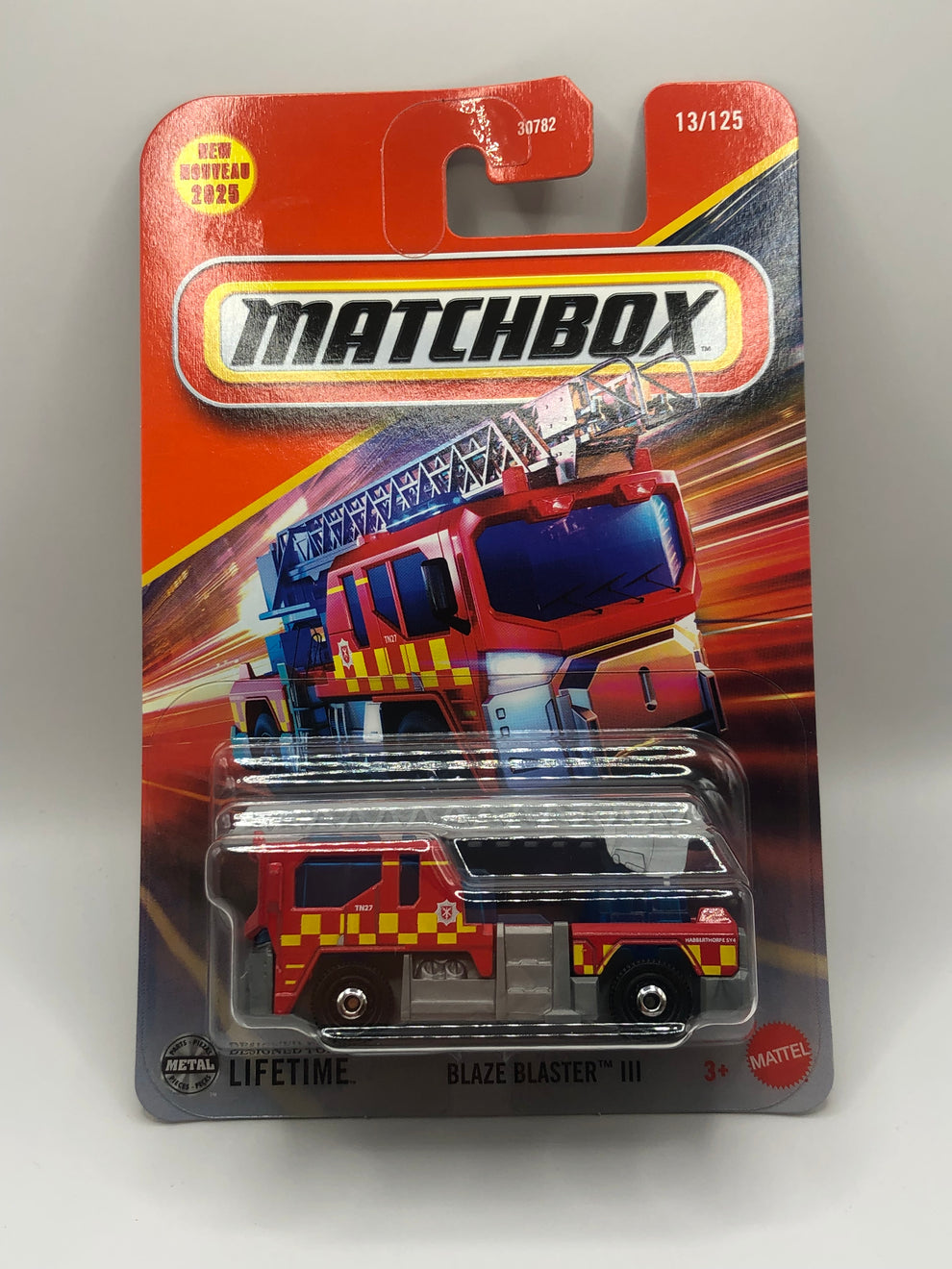 Blaze Blaster Matchbox 1:64 Die Cast Red 13/125 – American Heartland Merchandise